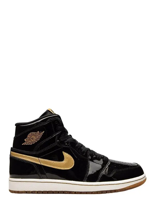 JORDAN Air 1 Retro High Og Sneakers - Black