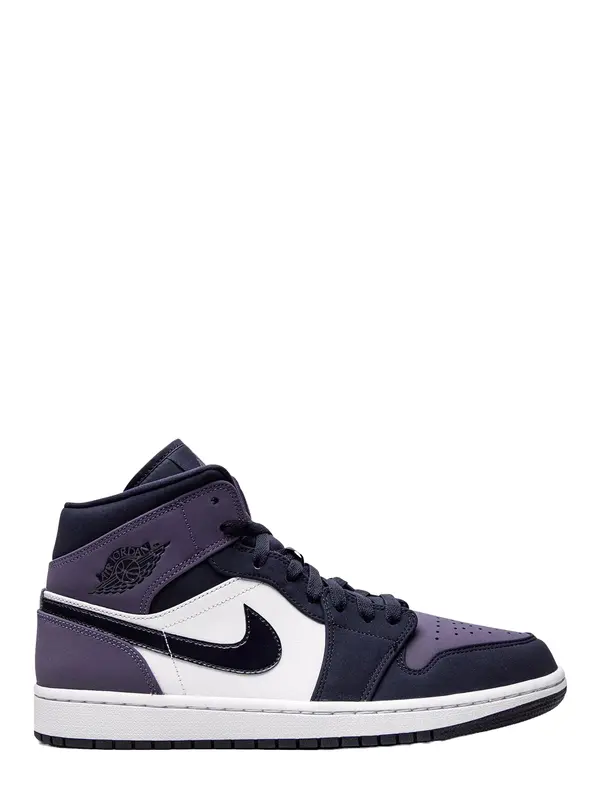 JORDAN Air 1 Mid Sanded Sneakers - Purple