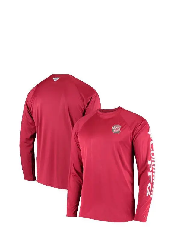 Columbia South Carolina Gamecocks Terminal Tackle Long Sleeve T-shirt - Garnet