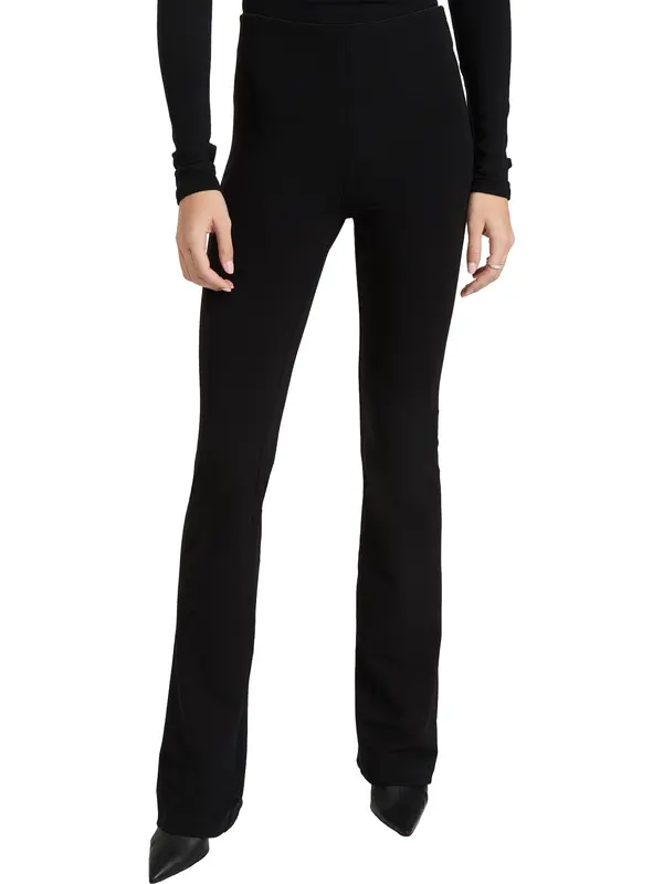 Sprwmn Flare Leg Pant - Black
