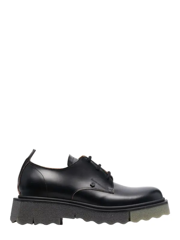 Off-White Sponge Sole Derby Shoes - Black