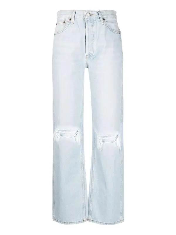 RE/DONE Wide-leg Jeans - Blue