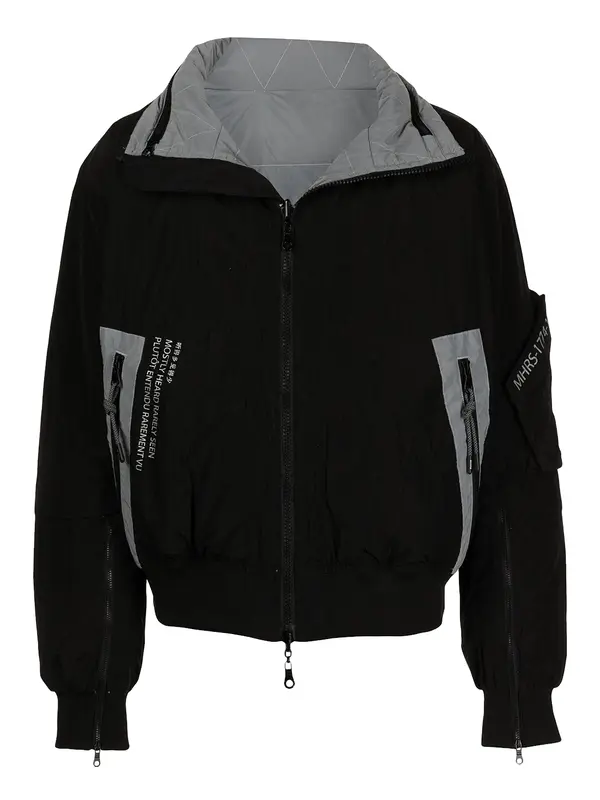 MOSTLY HEARD RARELY SEEN Reversible Padded Jacket - Black