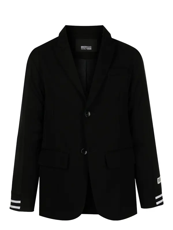 MOSTLY HEARD RARELY SEEN Single-breasted Wool Jacket - Black