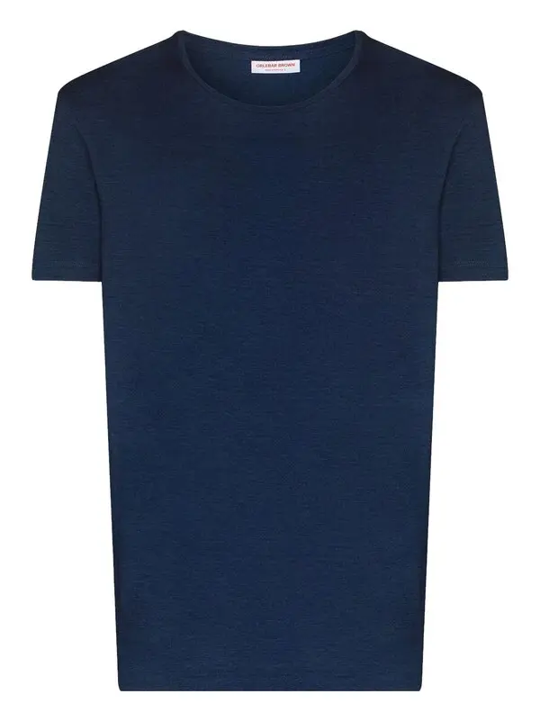 Orlebar Brown Crew-neck Short-sleeve T-shirt - Blue