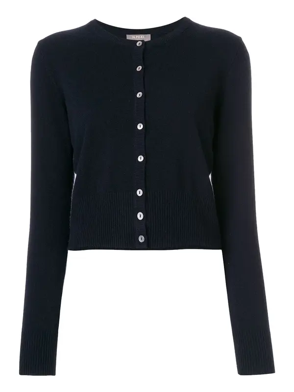 N.peal Cashmere Cardigan - Blue