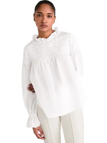 Merlette Majorelle Blouse - White