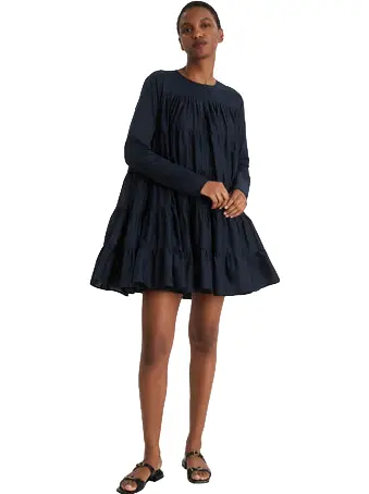 Merlette Soliman Mini Dress - Navy