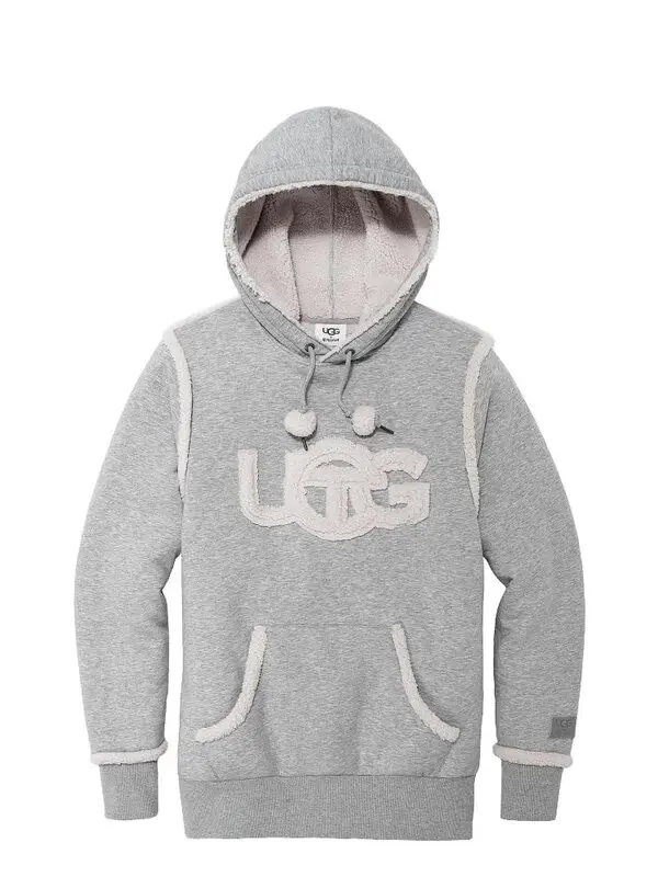 UGG X TELFAR Logo Hoodie - Heather Grey