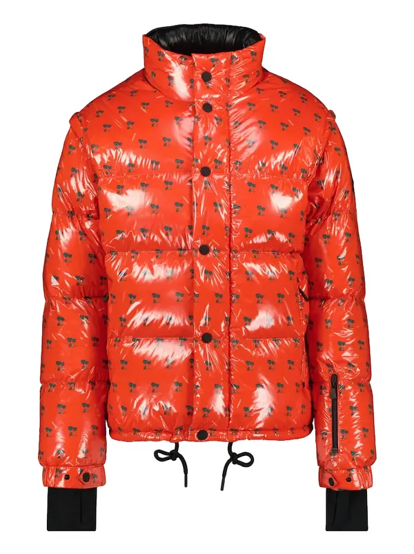 Moncler Bernex Down Jacket - Orange