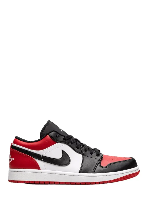 JORDAN Air 1 Low B Toe Sneakers - Red