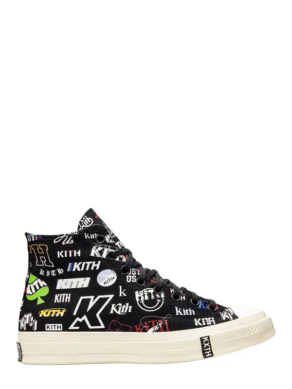 CONVERSE X Kith Chuck 70 Hi 10th Anniversary Sneakers - Black
