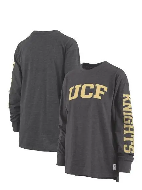 PRESSBOX Ucf Knights Two-hit Canyon Long Sleeve T-shirt - Black