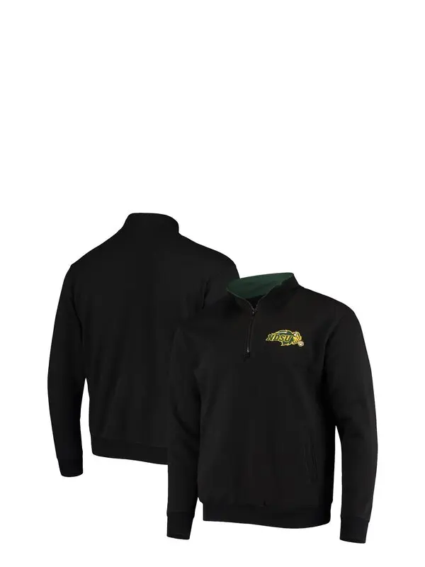 COLOSSEUM Ndsu Bison Tortugas Logo Quarter-zip Jacket - Black
