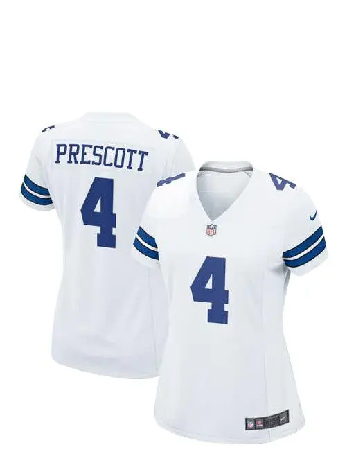 Nike Dak Prescott Dallas Cowboys Game Jersey - White