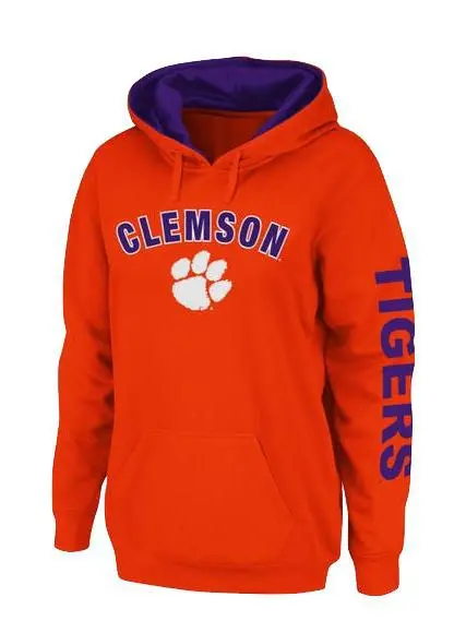 COLOSSEUM Clemson Tigers Loud And Proud Pullover Hoodie - Orange