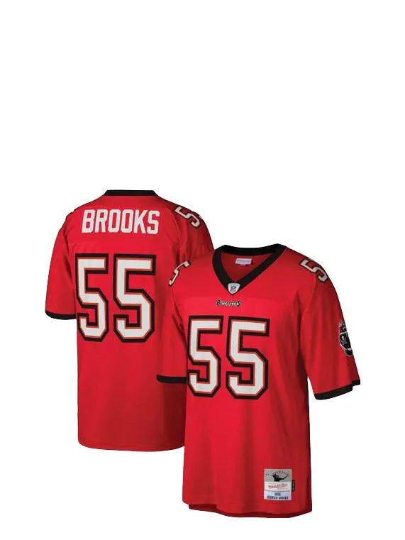 Mitchell & Ness Derrick Brooks Tampa Bay Buccaneers Legacy Replica Jersey - Red