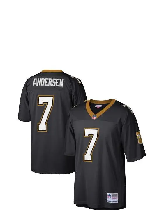 Mitchell & Ness Morten Andersen New Orleans Saints Retired Player Legacy Replica Jersey - Black