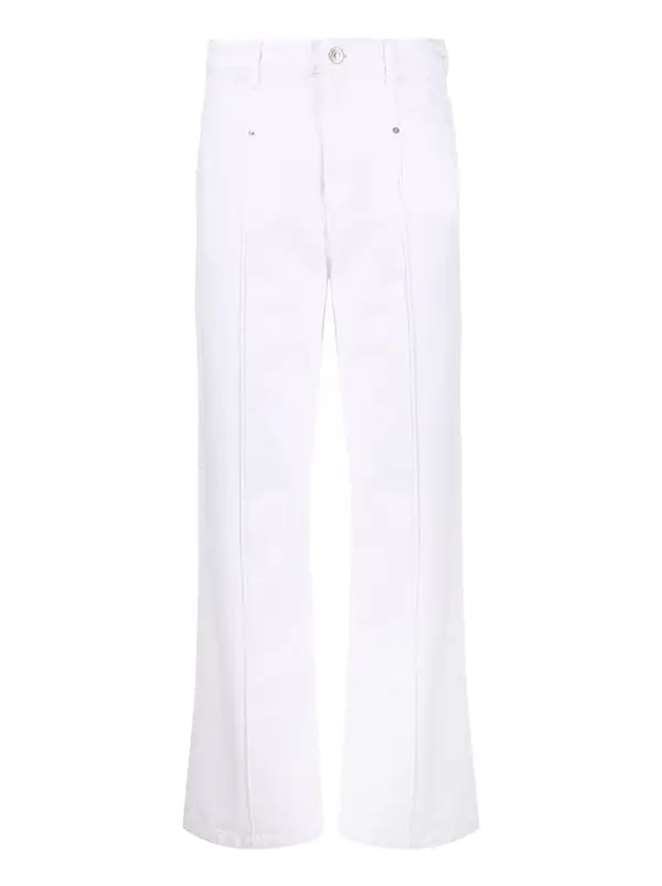Isabel Marant Straight-leg Trousers - White