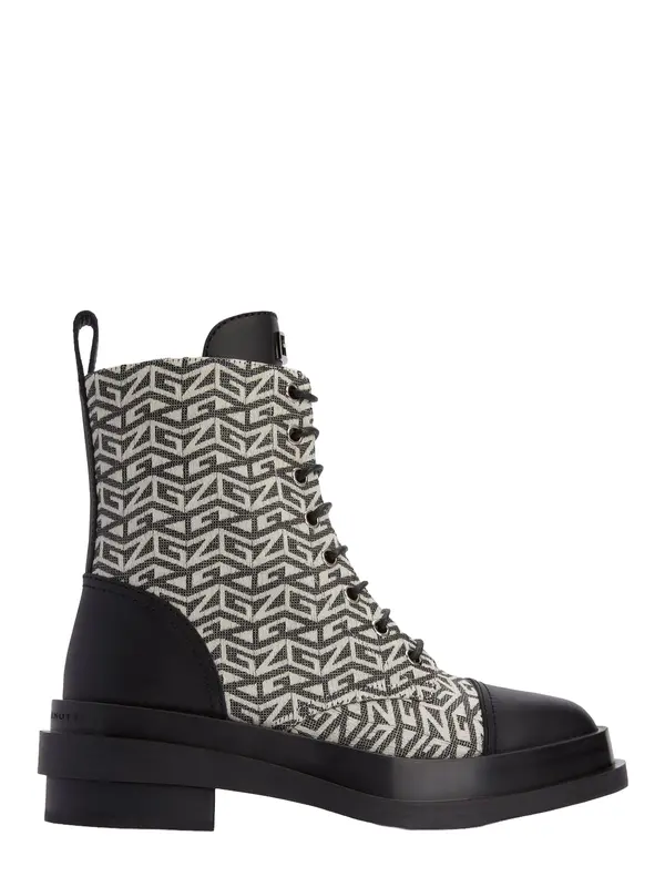 GIUSEPPE ZANOTTI Malick Monogram Boots - Black