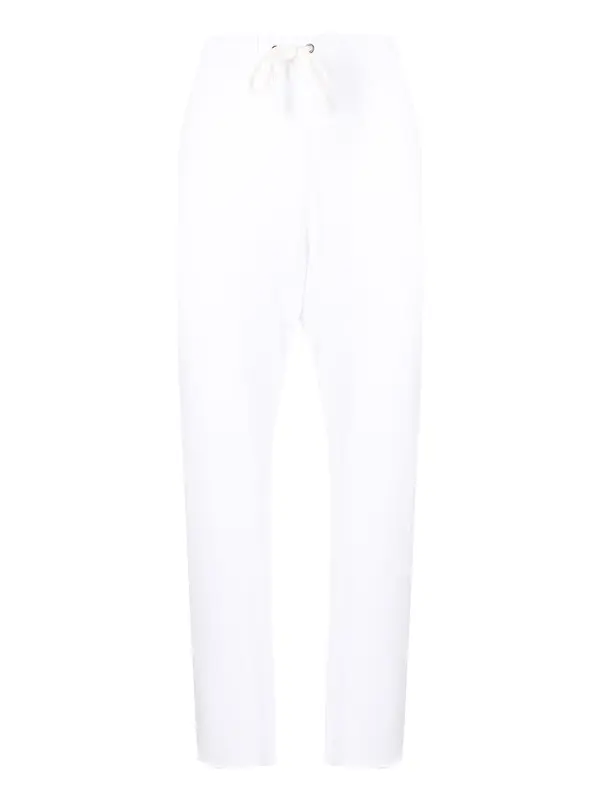 JAMES PERSE French-terry Track Pants - White