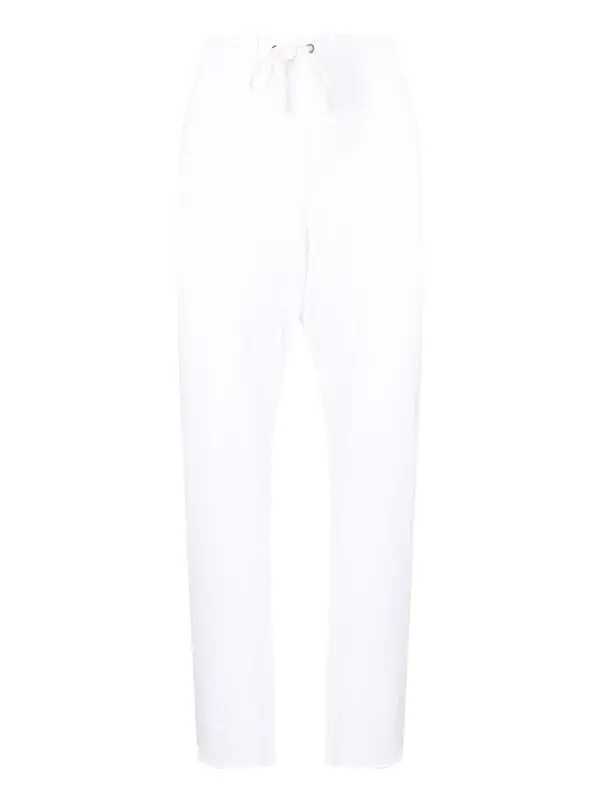 JAMES PERSE French-terry Track Pants - White