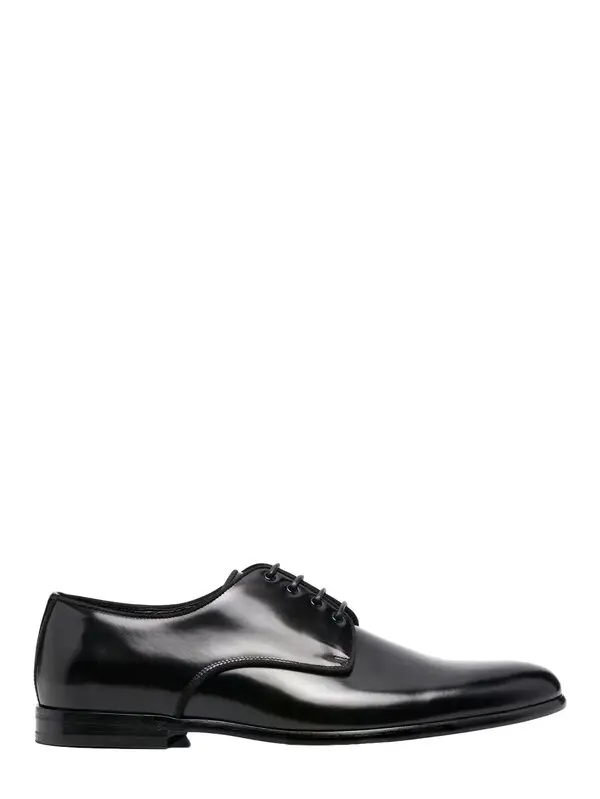 Dolce & Gabbana Raffaello Lace-up Derby Shoes - Black