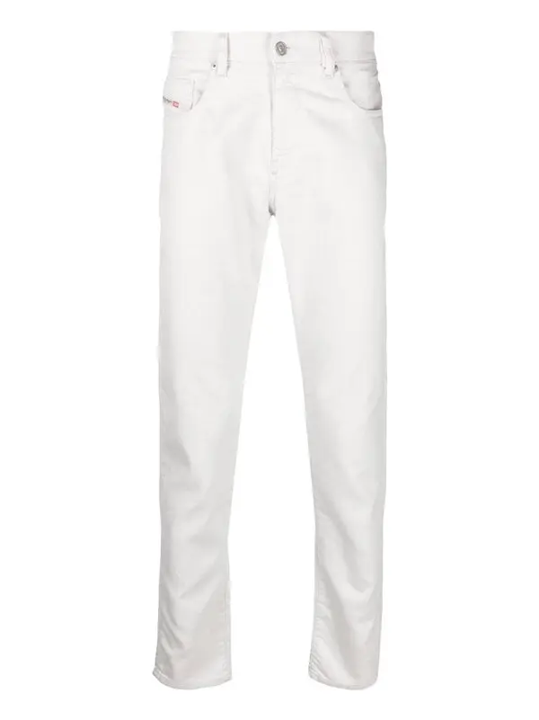 DIESEL® Slim-cut Lyocell-cotton Blend Jeans - Grey