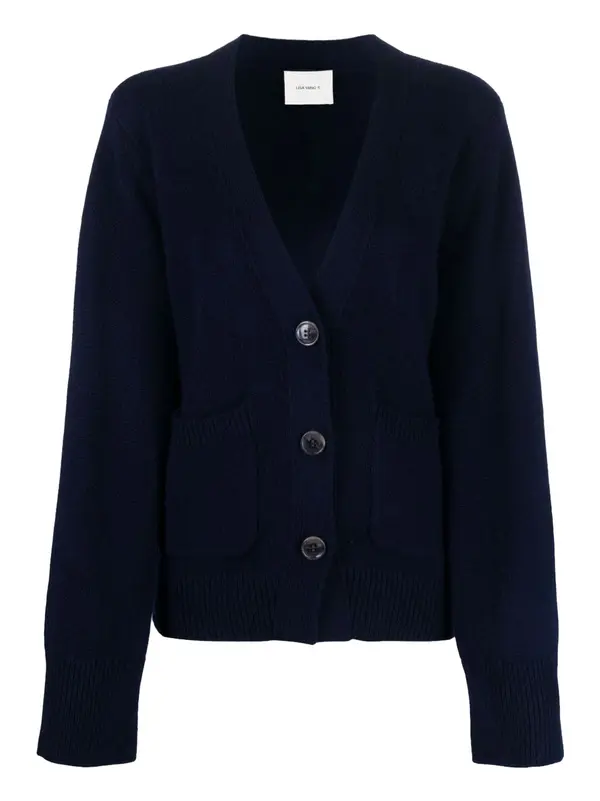 LISA YANG Danni V-neck Cardigan - Blue