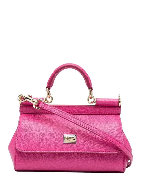 Dolce & Gabbana Small Sicily Shoulder Bag - Pink