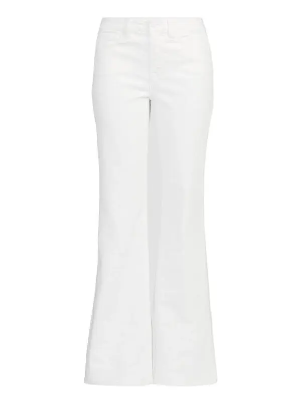 Good American Good Legs Flare Jeans - White