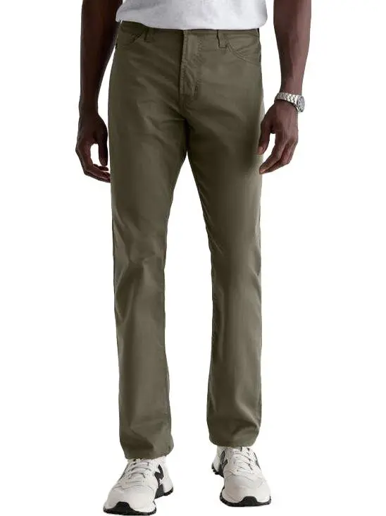 Ag Everett Commuter Performance Slim Straight Pants - Fern Springs