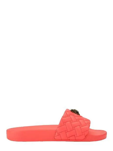 Kurt Geiger Meena Eagle Glitter Slide Sandal - Orange