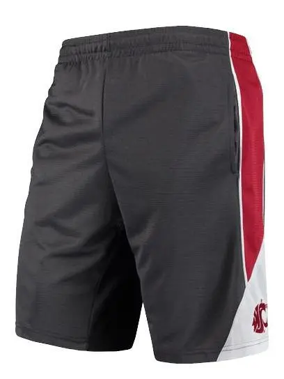 COLOSSEUM Washington State Cougars Turnover Team Shorts - Charcoal