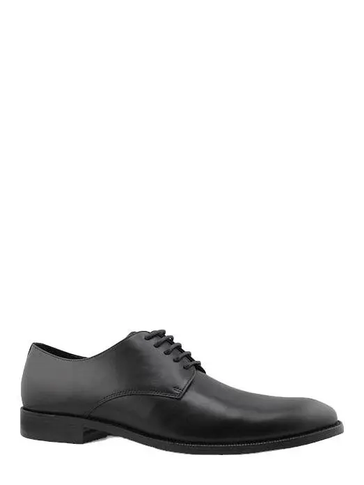 BLAKE MCKAY Damon Plain Toe Derby - Black/black