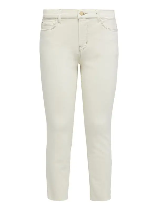 L'Agence Sada High-rise Slim Jeans - Macadamia