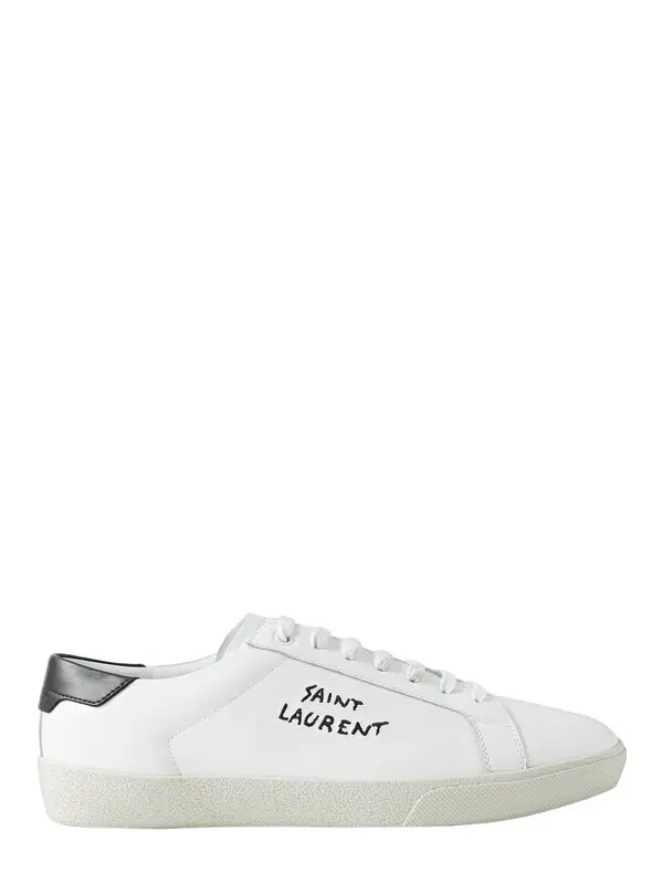 Saint Laurent Sl/06 Court Classic Sneakers - White