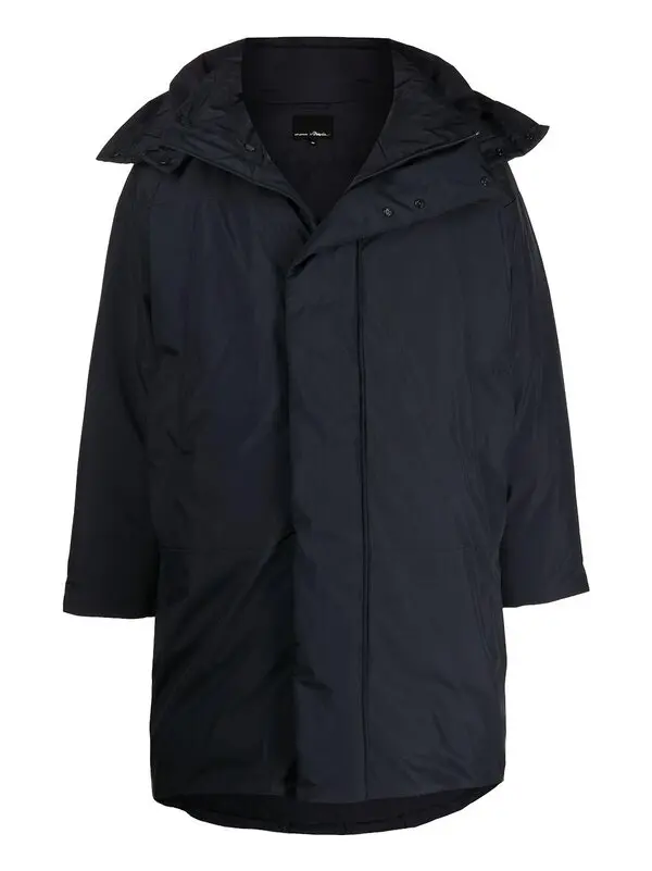 3.1 Phillip Lim Duvet Oversized Parka - Blue
