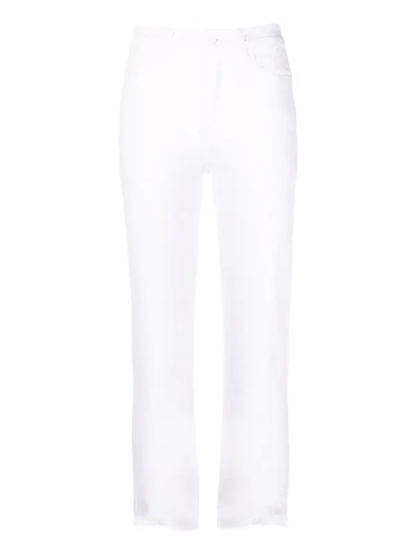 7 For All Mankind Slim-cut Jeans - White