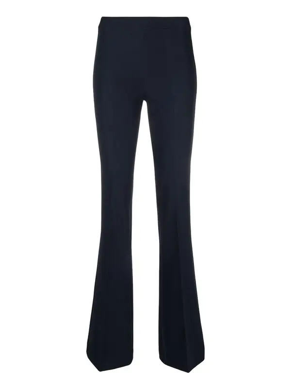 BLANCA VITA Classic Flared Trousers - Blue