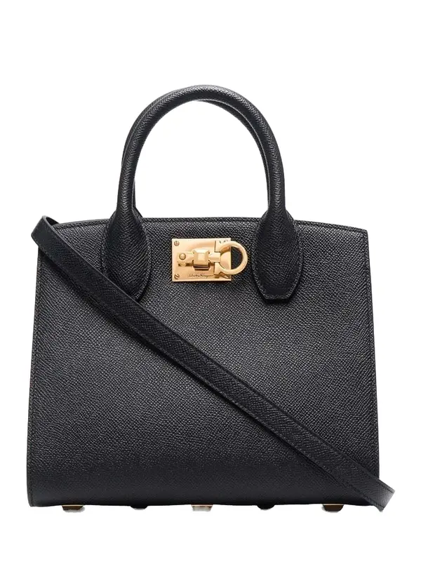 FERRAGAMO The Studio Tote Bag - Black