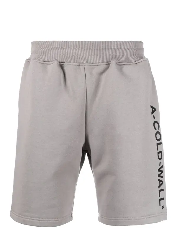 A-COLD-WALL* Logo-print Track Shorts - Grey