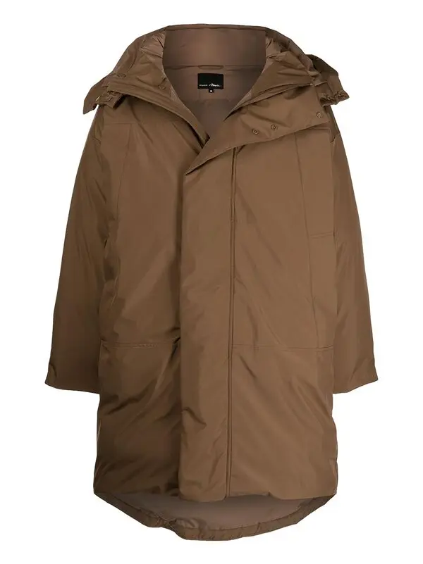 3.1 Phillip Lim Duvet Oversized Parka - Neutrals