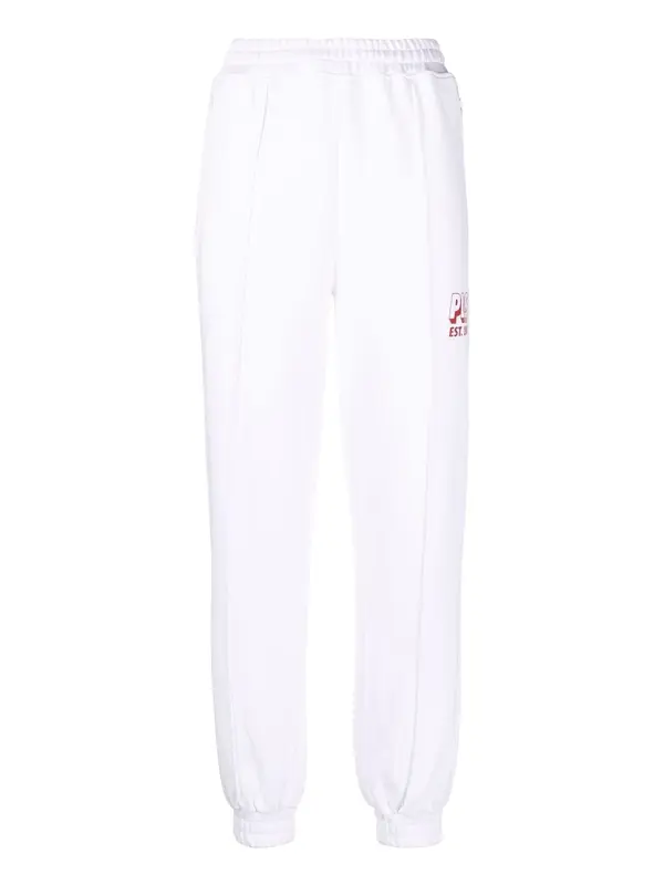 Philosophy Di Lorenzo Serafini Logo Print Cotton Joggers - White