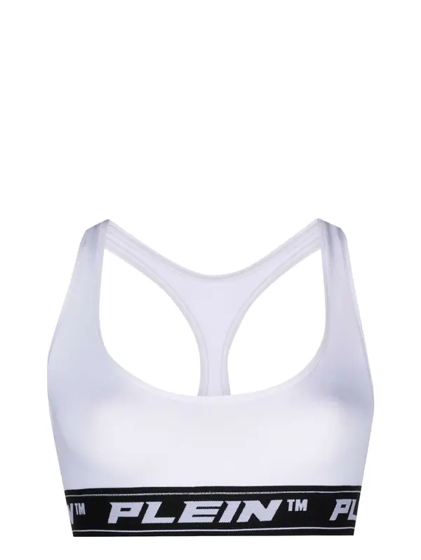 Philipp Plein Logo-underwear Bra - White