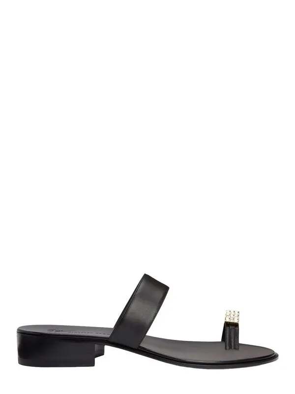 GIUSEPPE ZANOTTI Dynamo Barduck Sandals - Black