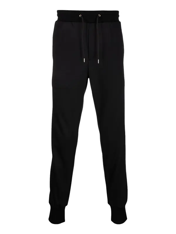 Paul Smith Side-stripe Tapered Track Pants - Black