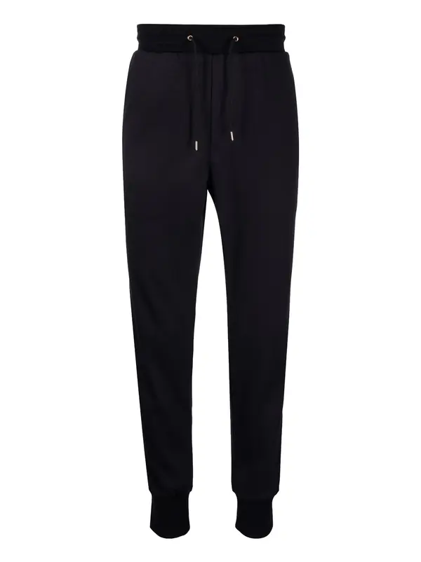 Paul Smith Side-stripe Tapered Track Pants - Blue