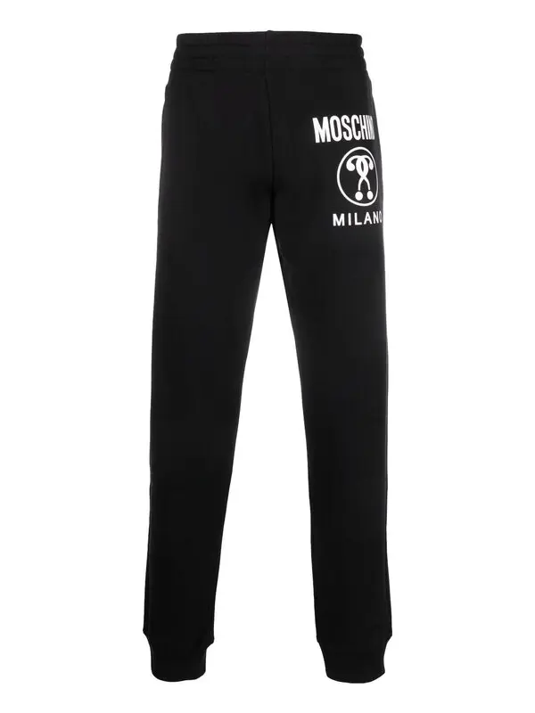 Moschino Logo-print Track Pants - Black