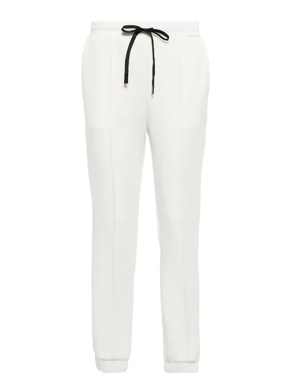 LANSTON Kenzie Straight-leg Sweatpants - Neutrals